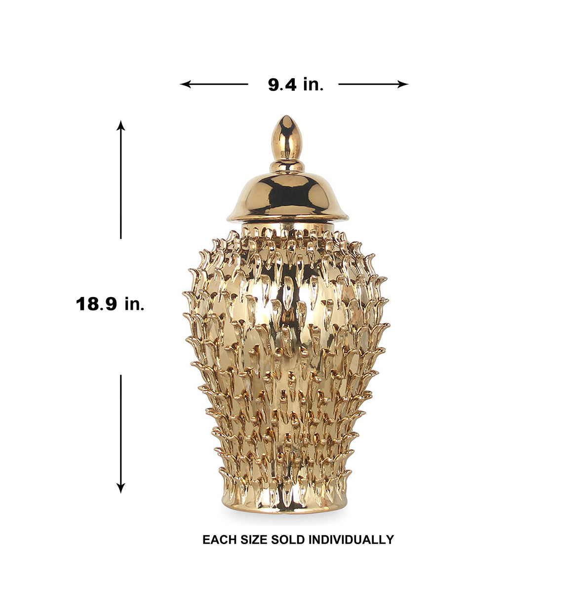 Becca studded ginger jar (Multiple sizes) – Noori Rug