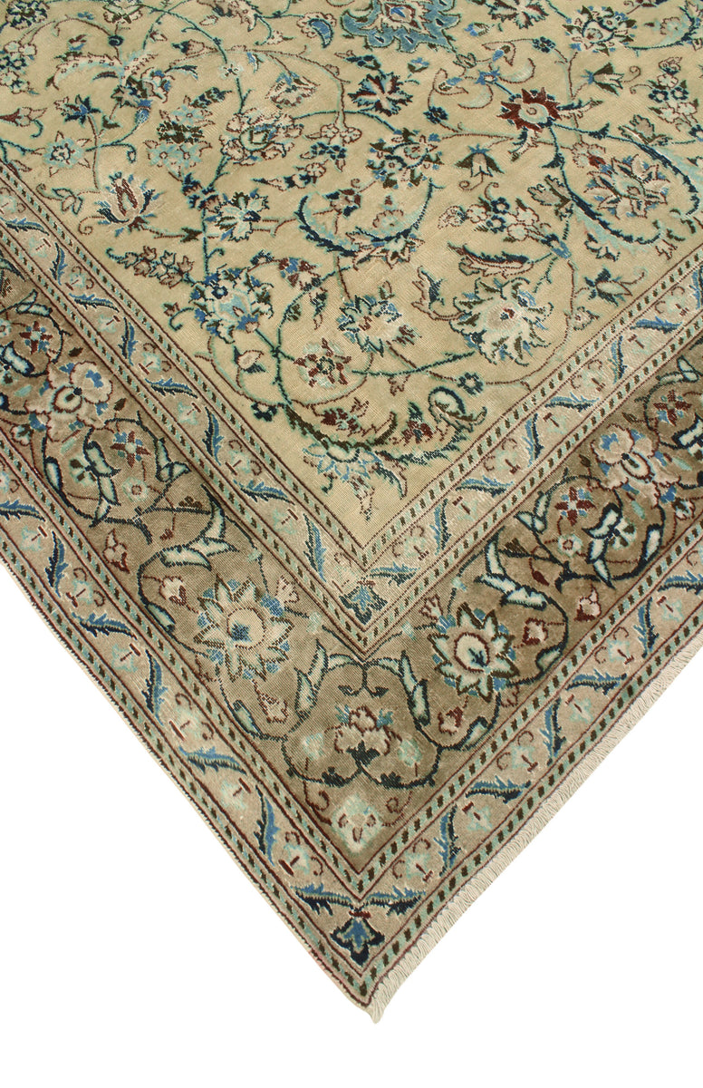 Super VTG Filiz Beige/Brown Rug, 6'4 x 9'3 – Noori Rug