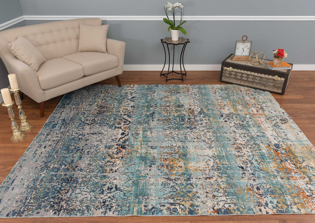 Westfield Delphine Teal Green Rug – Noori Rug