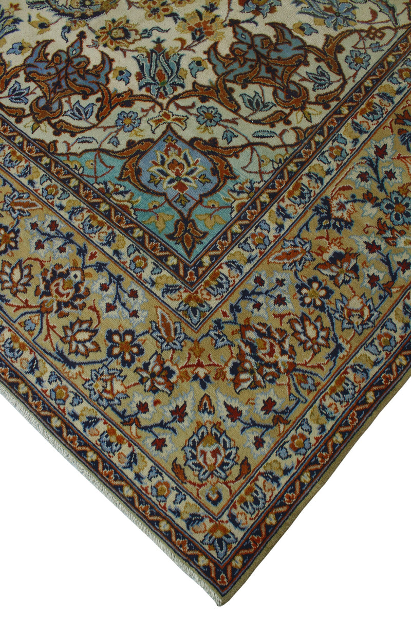 Semi Antique Agharr Ivory/Grey Rug, 10'3" x 13'6" – Noori Rug