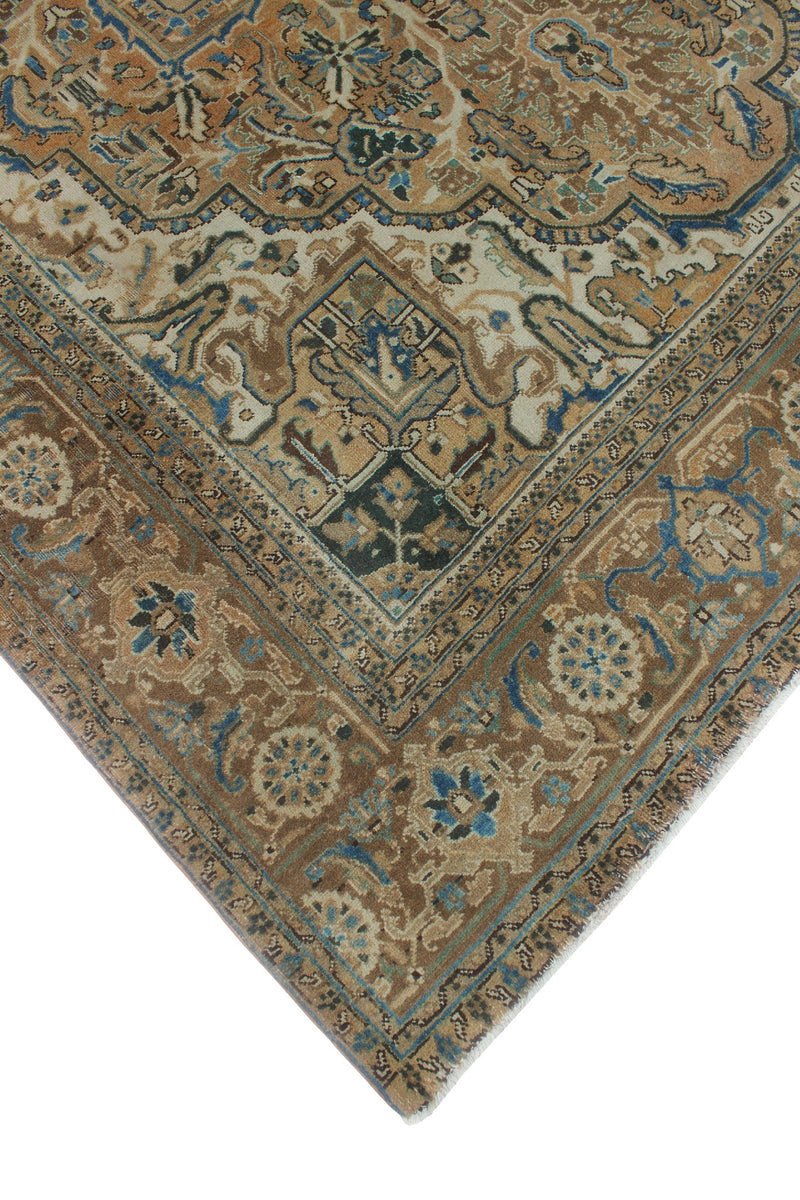 Semi Antique Addisyn Brown/ivory Rug, 7'7" x 10'10" – Noori Rug